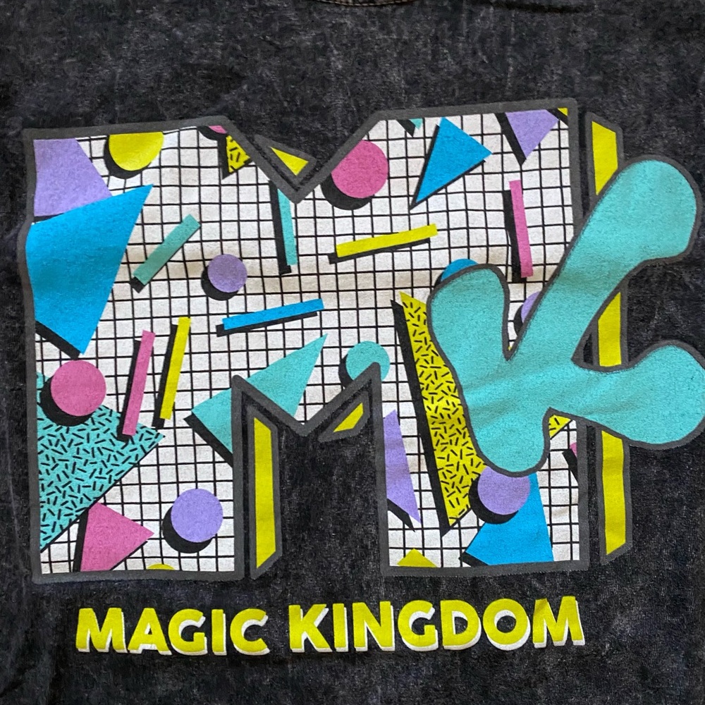 Vintage Mtv Magic Kingdom Logo - Gem